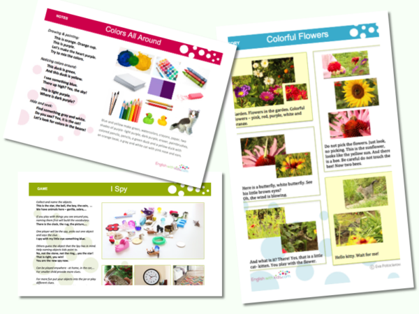 cards for lesson 4 | English With Kids